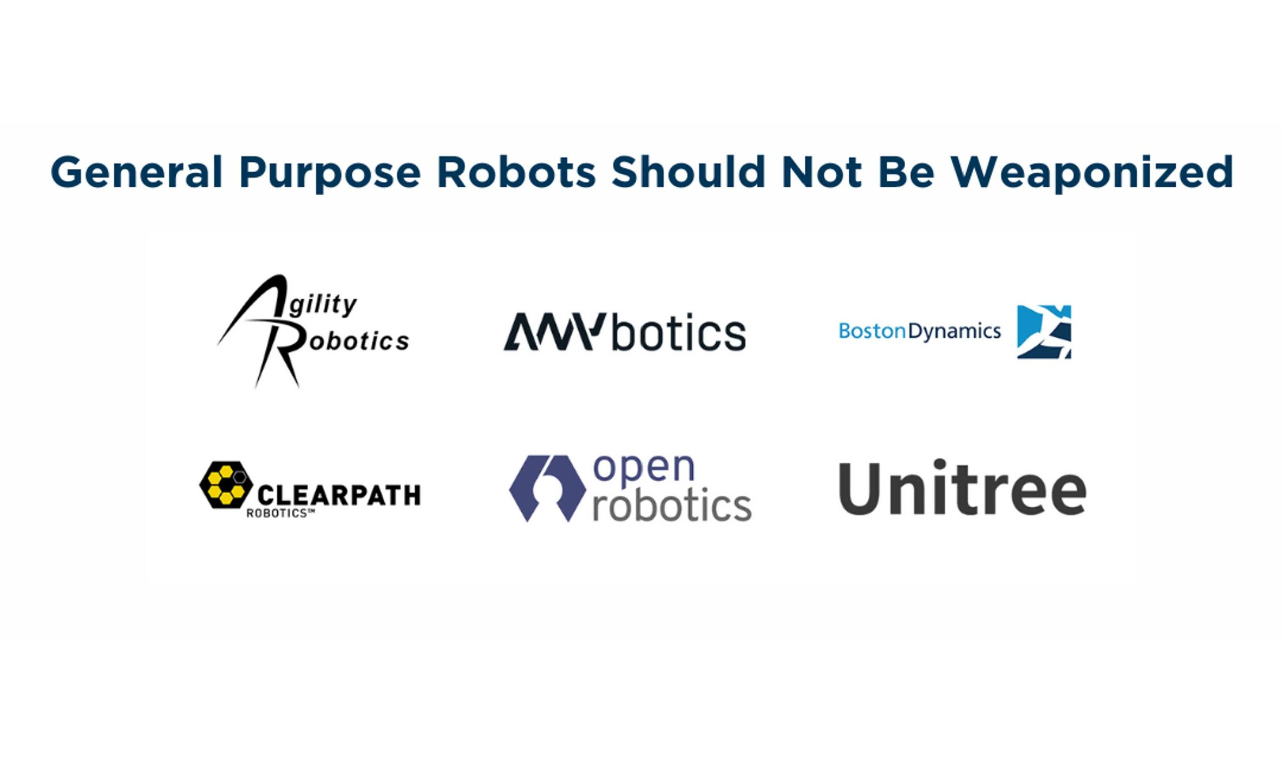 General Purpose Robots Should Not Be Weaponized - ANYbotics