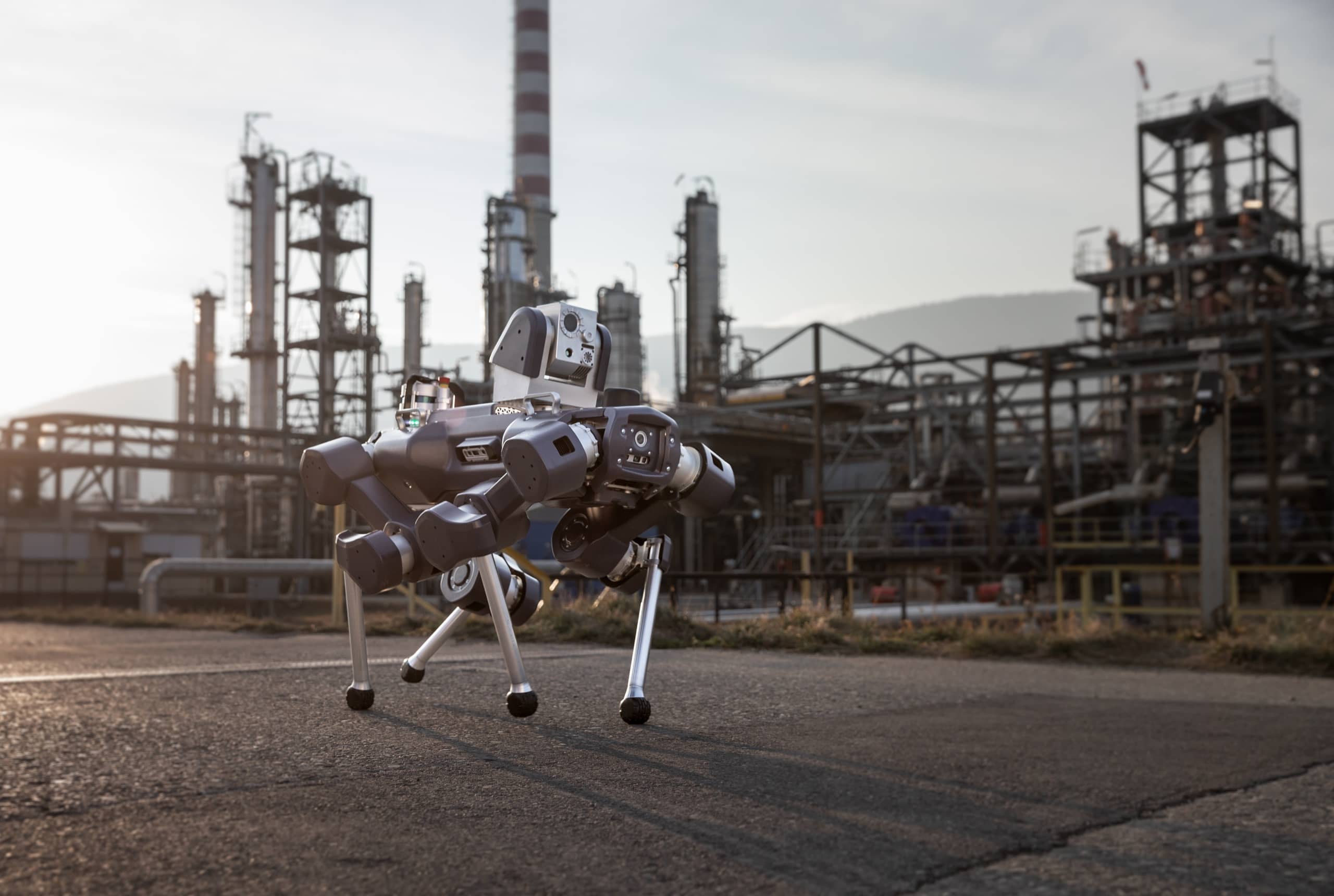 ANYmal X - Ex-proof inspection robot - ANYbotics ANYmal X - Ex-proof inspection robot - ANYbotics