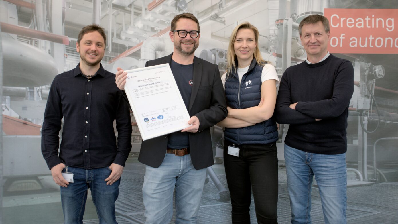 ANYbotics Achieves ISO 27001 Certification - ANYbotics